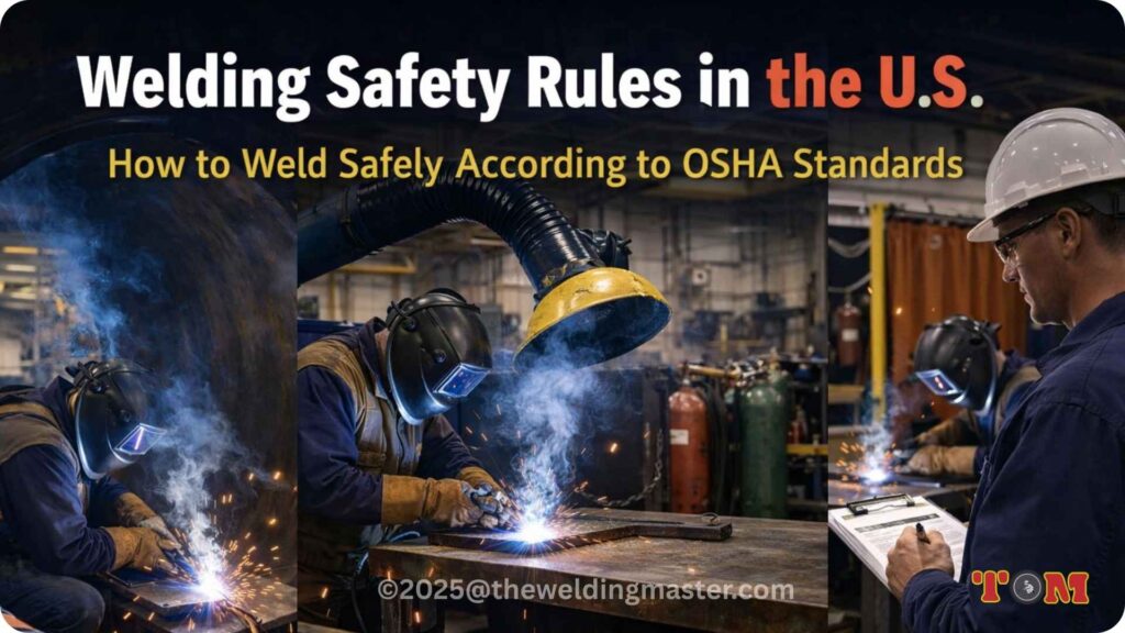 Welding Safety Rules in the USA (OSHA Standards Guide)